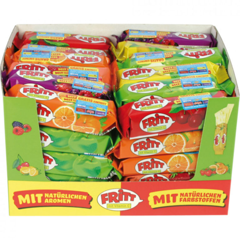 Food Fritt Kaubonbon 70gr 6-fach sortiert | Restposten & Großhändler ...