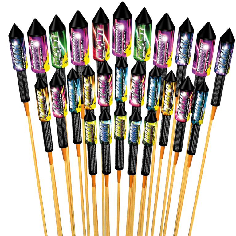 27 teiliges Raketen Feuerwerk Sortiment keine Billig Ware