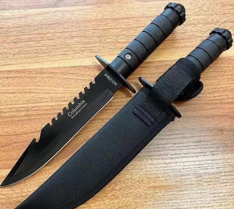 Taktisches Jagdmesser Rambo der Film 30cm mit Messerscheide